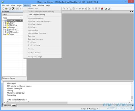 Fatal Errorst Link Connection Error Session Aborted Stm32 论坛 意法半导体