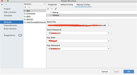 Android Studio Error The Apk For Your Currently Selected Variant App Release Unsigned