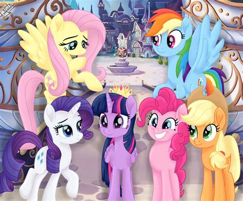Mlp The Movie Mane 6 By Liniitadash23 On Deviantart