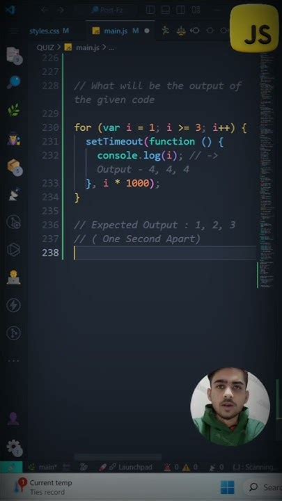 Javascript Bug 🪲 Development Javascriptcourse Programmingcourse