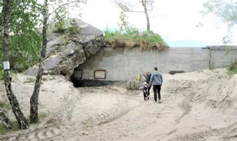 Įspūdingame „memel Nord“ Bunkeryje Pajūryje Naujovė Gyvenimas