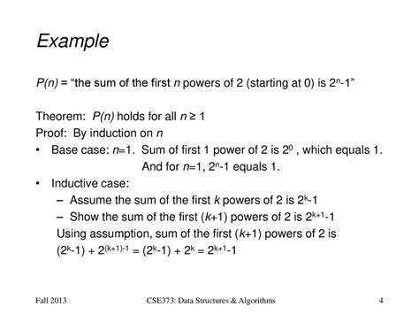 Cse373 Data Structures And Algorithms Lecture 2 Math Review