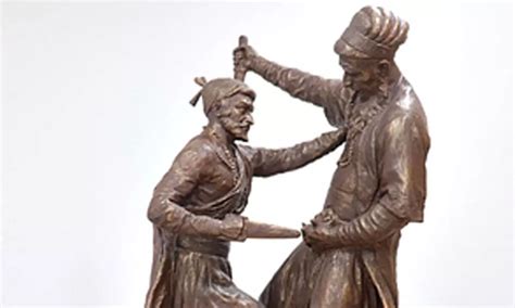 Statue Of Chhatrapati Shivaji Killing Afzal Khan To Be Installed At