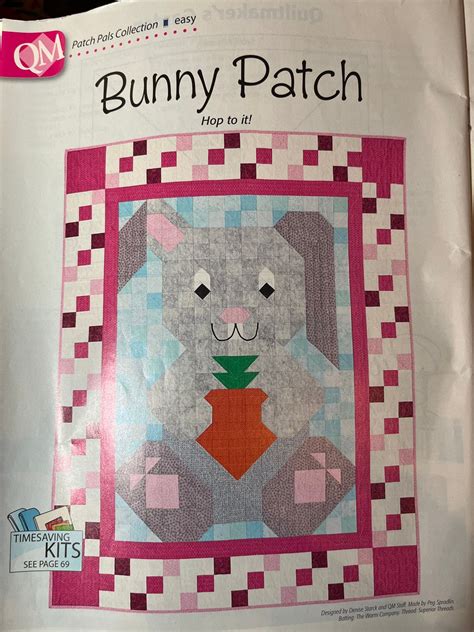 Peanut Patch Quilt Kit By Patch Pals Collection Featured In Quiltmaker Magazine Marchapril 2012