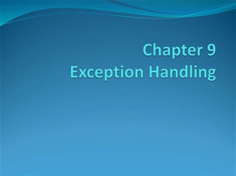 Java Exceptions Handling Tutorial Exercises