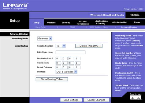 TrueCafe Friendly Internet Cafe Software Documentation Setup Linksys WRT GL Wireless Router