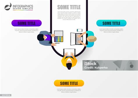 서클 인포 그래픽입니다 다이어그램에 대 한 템플릿입니다 벡터 일러스트 레이 션 0명에 대한 스톡 벡터 아트 및 기타 이미지 0명 3가지 개체 개념 Istock