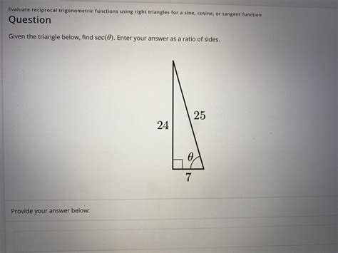 Answered Trigonometry Question Bartleby
