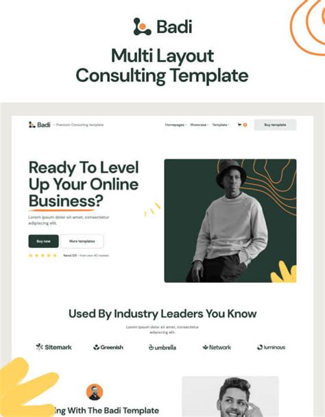 Badi Consulting Html5 Responsive Website Template