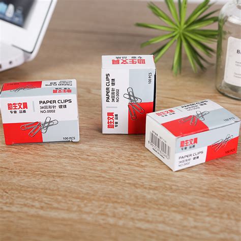 办公用品 文具金属回形针别曲针盒装80枚批发回型针 阿里巴巴