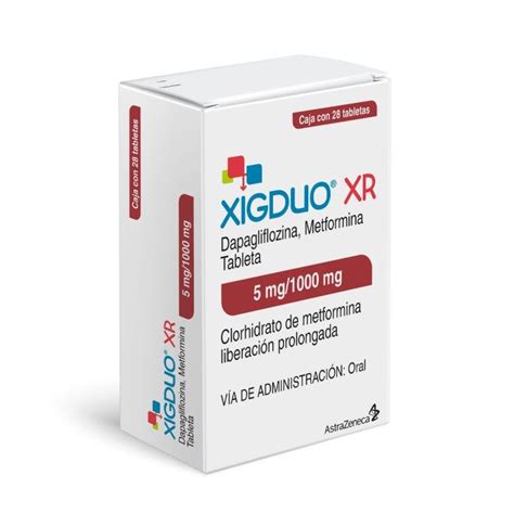 Xigduo Xr 5 Mg1000 Mg 28 Tabletas
