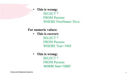 Advanced Database Systems Presentation 3pptx