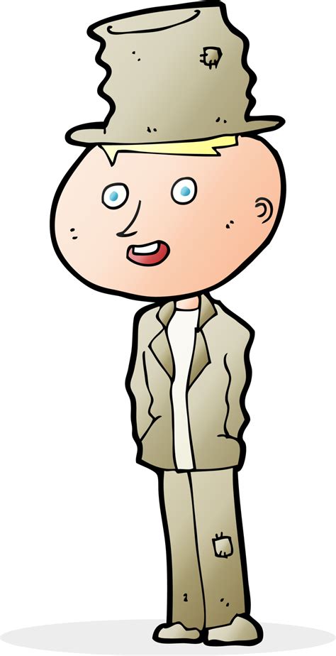 Cartoon Funny Hobo Man 39925632 Png