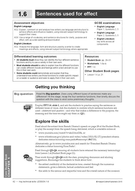 AQA GCSE English Language And Literature Teacher S Guide By Collins Issuu