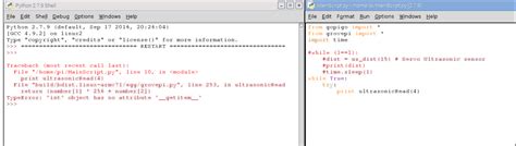 ultrasonic sensor readings grovepi modular robotics forum