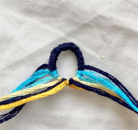 Friendship Bracelet Teardrop Loop 9 Steps With Pictures Instructables