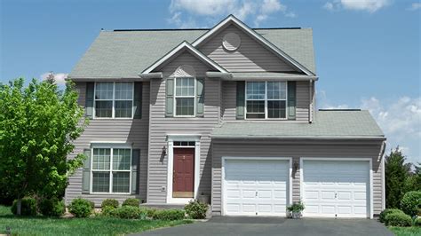 Light Grey House Shutters