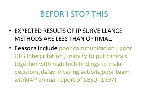 Intrapartum Fetal Surveillance Ppt
