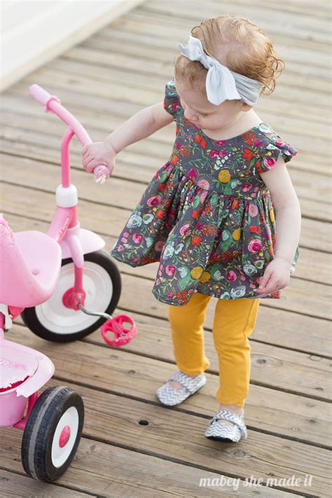 Flutterby Top Sewing Pattern Month Size From Mabey She Made It J Conlon And Sons