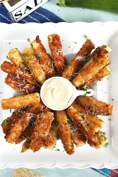 Parmesan Zucchini Fries Recipe The Suburban Soapbox