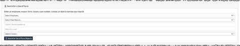 Searching Use Of Force Reports Pstracker