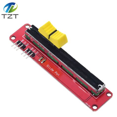 Tzt Slide Potentiometer 10k Linear Module Dual Output For Arduino Avr