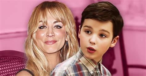 Kaley Cuocos Forgotten Young Sheldon Cameo Had Her Teasing Sheldon