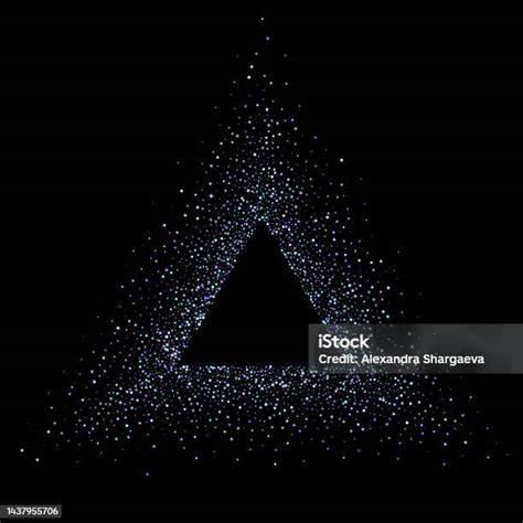보라색 반짝이 요소 빛나는 파란색의 별 글라이드 색종이 검은색에 대한 스톡 벡터 아트 및 기타 이미지 검은색 겨울 경례 Istock