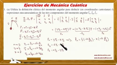 Momento Angular En Mecánica Cuántica Mecanicos Valencia