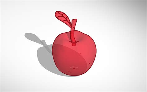 3d Design Apple Tinkercad