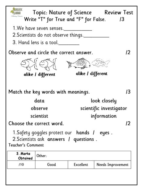 unit 1 science pdf