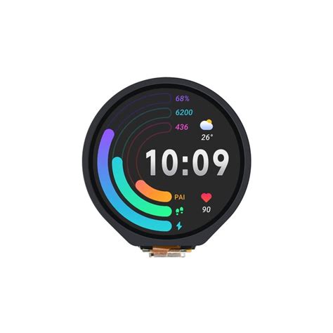 Buy Waveshare Rp2350 Mcu Board With 128inch Round Touch Lcd