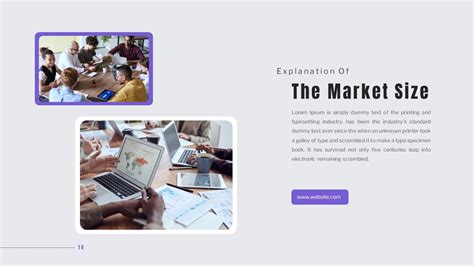 Explanation Of Market Size Presentation Template For PowerPoint SlideKit