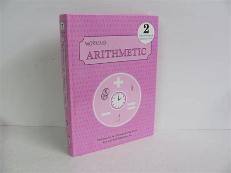 Arithmetic 2 Rod And Staff Teacher Manual Pre Owned Mathematics Textbooks