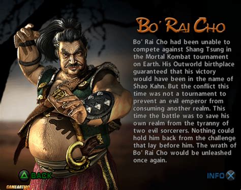 Mk Art Tribute Bo Rai Cho From Mkda In His Alternate Costume
