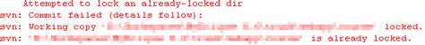 eclipse svn本地文件被锁 eclipse锁文件 csdn博客
