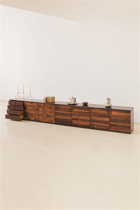 Jorge Zalszupin Modulated Units Sideboard 1960s Bossa Furniture