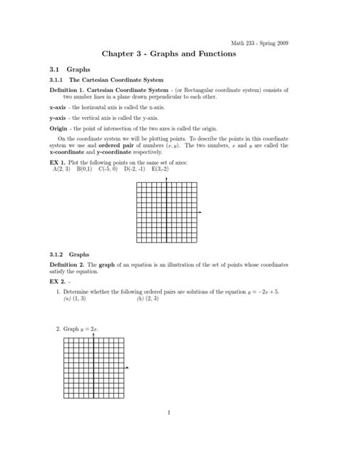 Form 3 Chapter 12 Graphs Of Functions Pdf Cartesian Coordinate System Function Mathematics