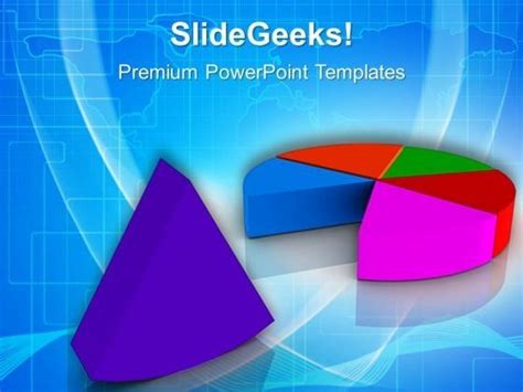 Pie Graph Representing Specific Process PowerPoint Templates Ppt Backgrounds For Slides