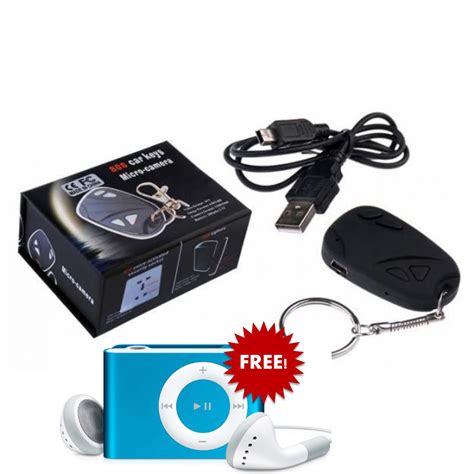 Buy Spy Keychain Camera With Mp3 Player Earphone Free Online ₹699