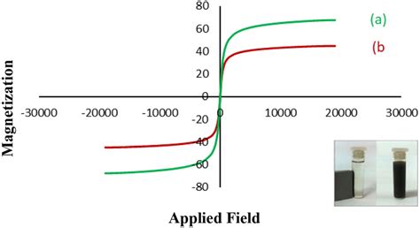 vsm magnetization curves of a nano fe3o4 b fe3o4 sio2 pr nh2 dap
