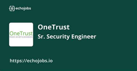 Onetrust Is Hiring Sr Security Engineer Ssesiem Usd 107k 143k