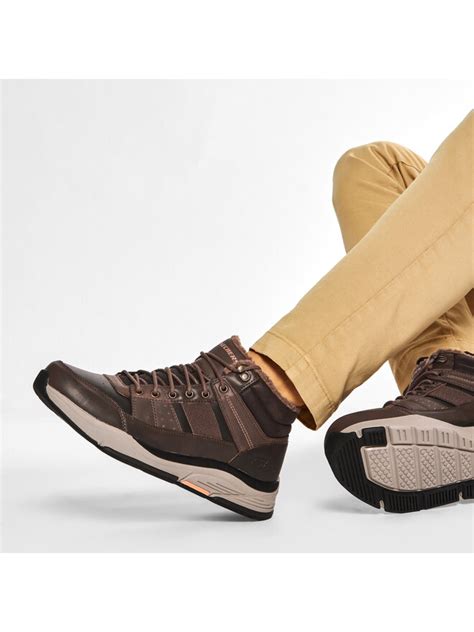 Trzewiki Skechers Voren 66199brn Brązowy Pl