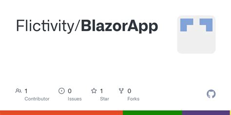 Blazorapp Authorization Razor At Master · Flictivity Blazorapp · Github