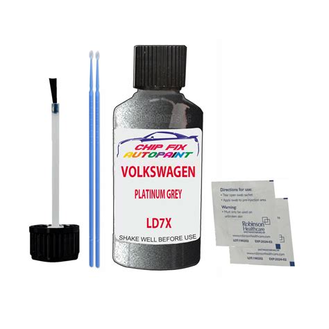 Volkswagen Platinum Grey Codeld7x Car Touch Up Scratch Paint Car