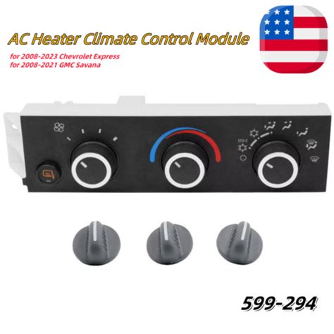 A C Heater Climate Control Module For Chevrolet Express Gmc Savana 599