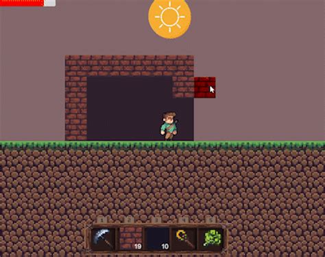 Terraria2d Sandbox Template For Unity Source Code By Zedtix