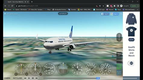 Geofs 737 Landing Youtube