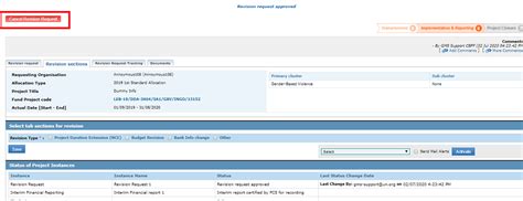 Project Revision 83 Template Grant Management System Gms Support Help Portal