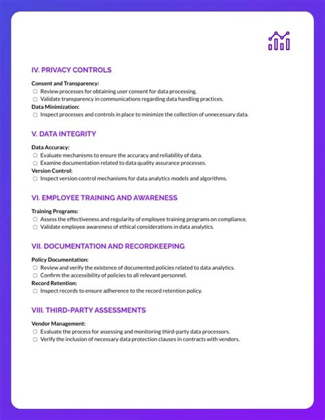Compliance Audit Checklist Template Visme